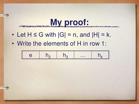 Ppt Lagranges Theorem Powerpoint Presentation Free Download Id