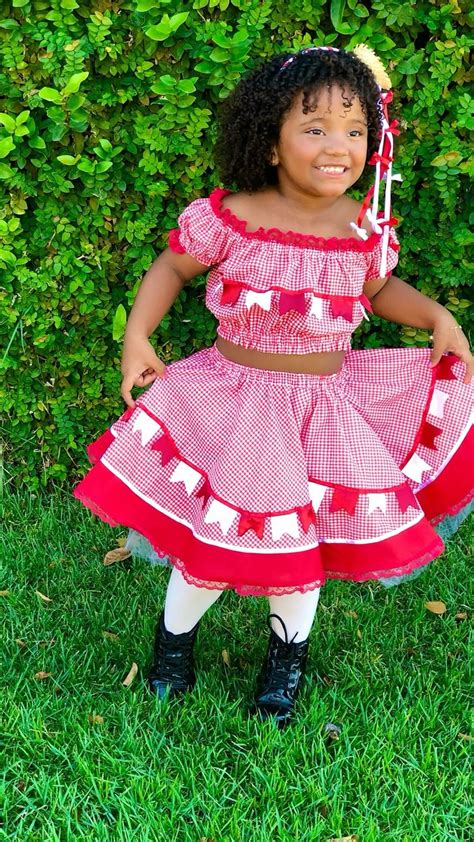 12 Ideias De Looks De Festa Junina Para Meninas E Meninos