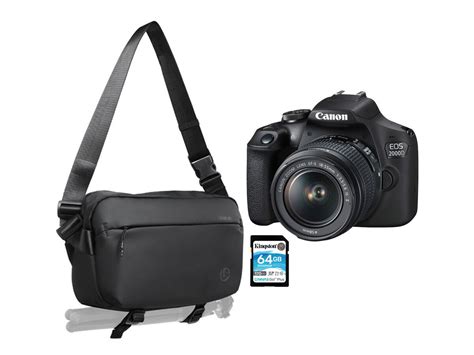 Canon Eos 2000d Svart Ef S 18 55mm F 3 5 5 6 Is Ii Scandinavian Photo