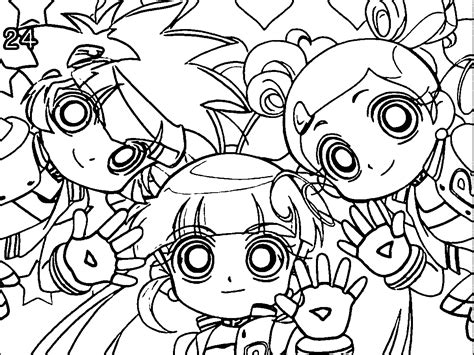 Powerpuff Girls Mojo Jojo Coloring Pages Coloring Pages