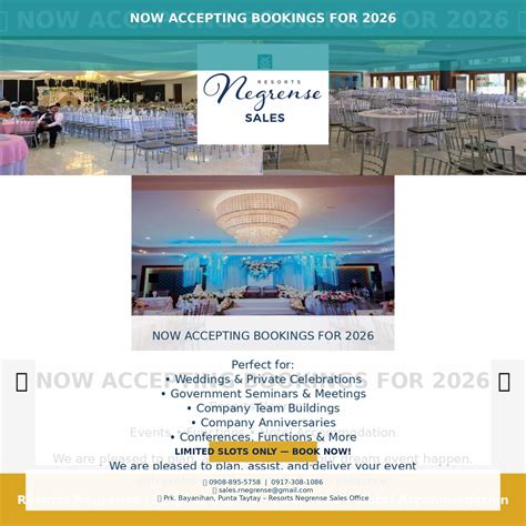Resorts Now Accepting Bookings For 2026 Plan Ahead And Secure Your