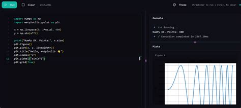 The Python Console