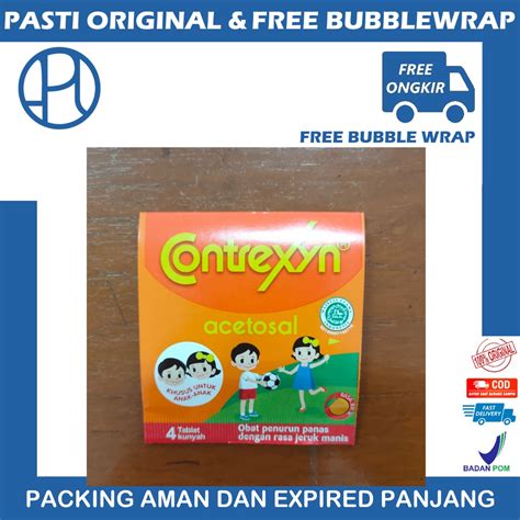 Jual Contrexyn Strip 4 Kaplet Contrexin Shopee Indonesia