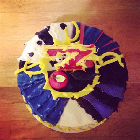 Disneys Descendants Cake Descendants Cake Cookie Decorating Cake