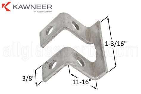 Core Mullion Clip Kawneer All Glass Parts