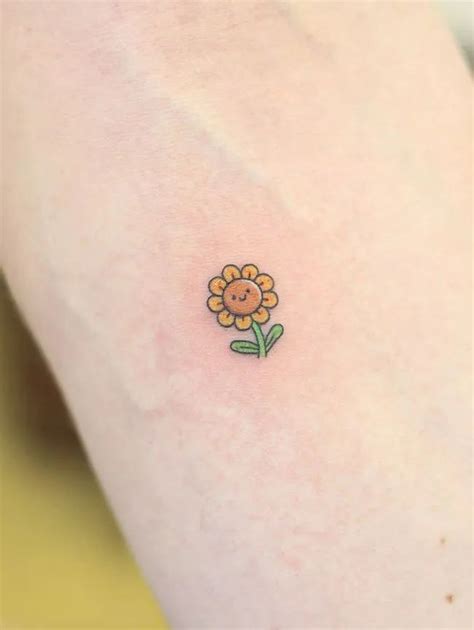 Sunflower Tattoo Small Artofit