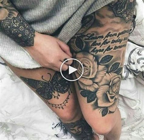 Tattoos Thigh Istigh Sexy