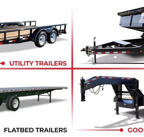 Different Types Of Hauling Trailers Top Shelf Trailers