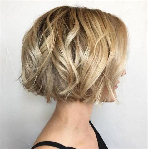 Wonderful Wavy Bob Short Hairstyles Hairstyle Men Both Aides Side Part