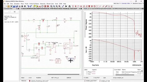Simplis Introduction To Ac Analysis Part 2 Boost Converter Loop