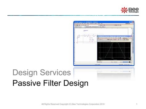 Passive Filter Design Using Pspice Ppt