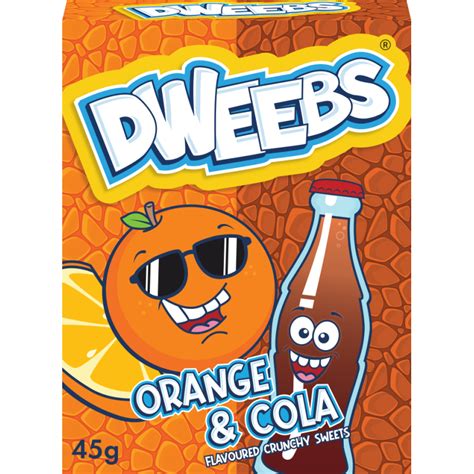 Dweebs Orange And Cola 45g American Fizz