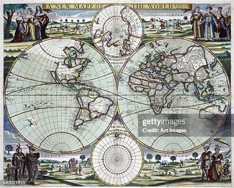 New World Map Photos And Premium High Res Pictures Getty Images