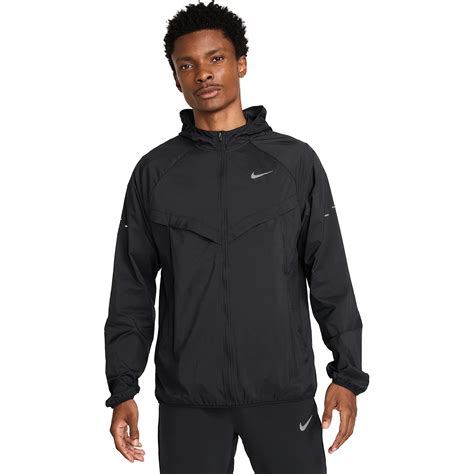 Nike Stride Repel Uv Jacket Men Blackblackreflective Silver Hv4548 010