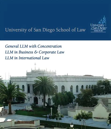 Llm In International Law School Of Law University Of San Diego