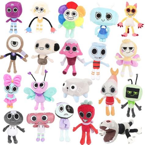 Dandys World Plush Goob Pebble Dandys World Plushie Horror Soft