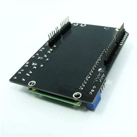 shield display lcd shield 1602 azul botones unibot