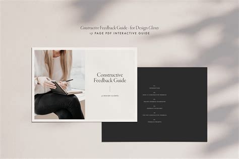 Writing Constructive Feedback — Creative Process Templates Resources