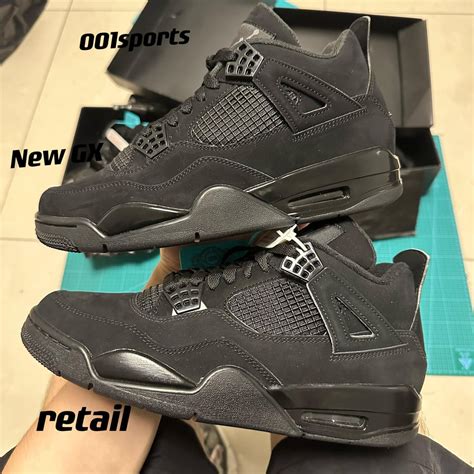 New Gx Factory Is Releasing Black Cats New Gx Retail Comaprison Aj 4