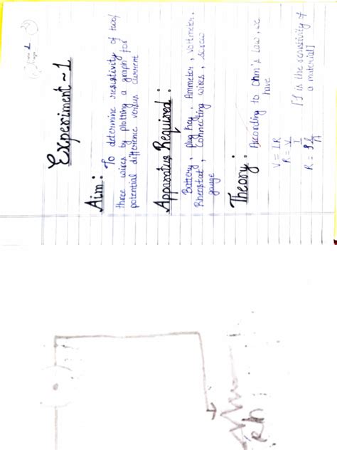 physics practical notebook pdf