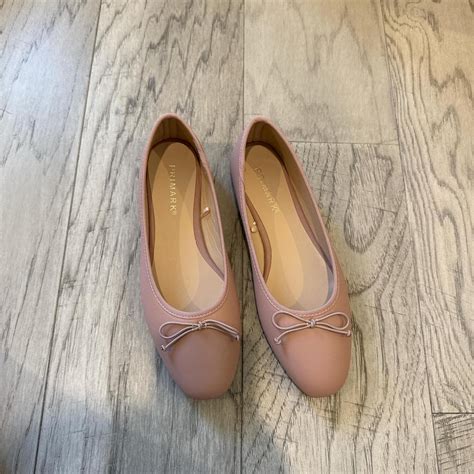 Primark Ballet Pink Flats Size Us 6 Size 37 Never Depop