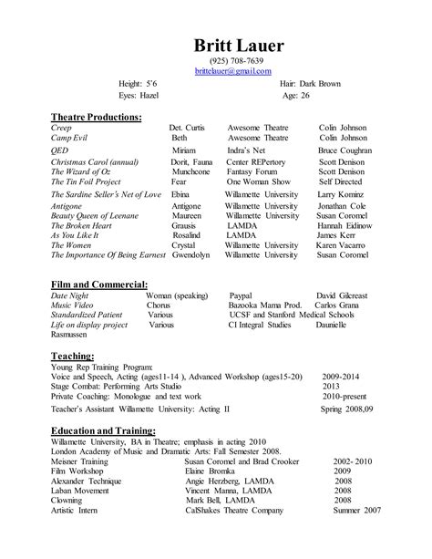 Britt Lauers Current Resume Docx