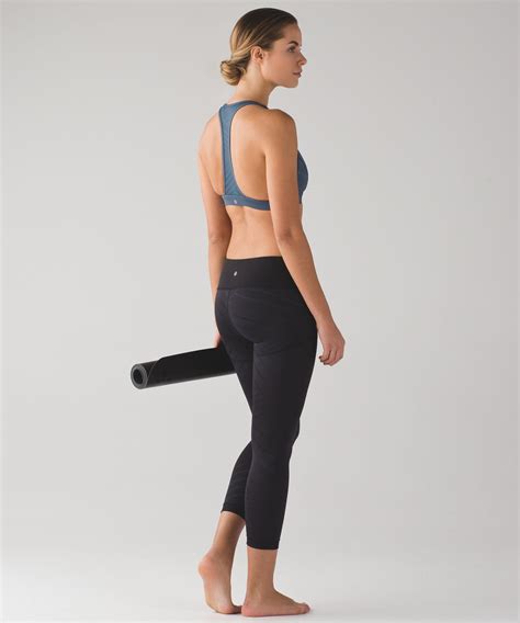 Lululemon Hot Like Agni Crop 23 Black Lulu Fanatics