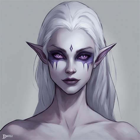 Naked Drow Female By Orogothboobs On Deviantart