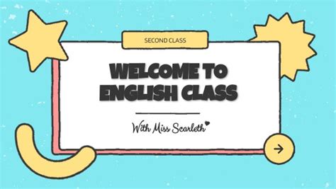 English Class Genially