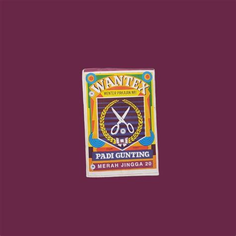 Jual Wantex Merah Jingga Wenter Padi Gunting Pewarna Kain Pakaian Red Orange Textil Permanen