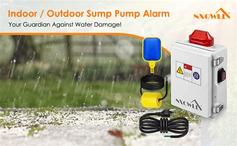 Sump Pump Alarm High Water Alarm For Sump Pump Water Tank Pond With 6