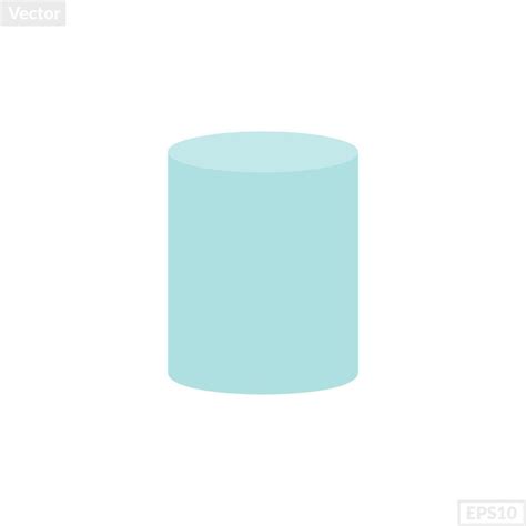 Cylinder Shape Illustration Vector Graphic 22137334 Vector Art At Vecteezy