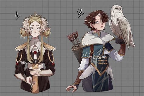 Dnd Adoptables 9 [ Closed ] 1 2 By Yablofap On Deviantart
