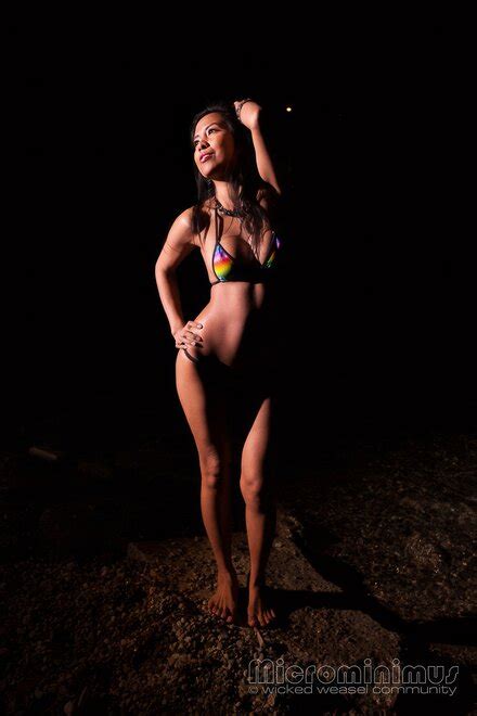 Bikini Model Hot Asian AI Enhanced COLOURS Topaz Faceai Enhance X Porn Pic