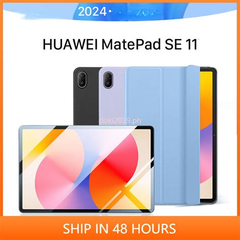 Leather Case For Huawei Matepad Se Inch Released Folio Slim Smart Cover Lightweight