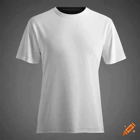 A Mockup Design With A White Tee Shirt High Definition Photo On Craiyon