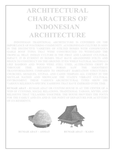 Architectural Characters Of Indian Architecture Pdf