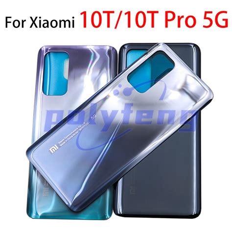 For Xiaomi Mi 10t 10t Pro 5g Battery Back Cover Glass Panel Rear Door