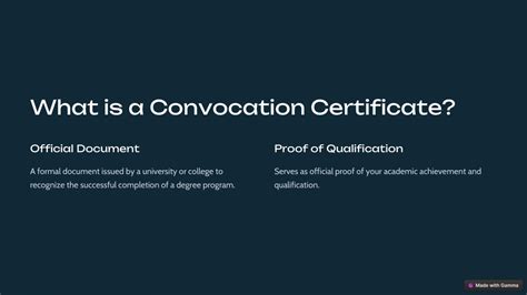 Ppt Obtaining Your Convocation Certificate Online In India Powerpoint Presentation Id13837094