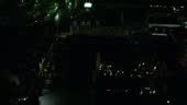 Aerial A City Lit Up At Night New Orleans Louisiana United States Hd