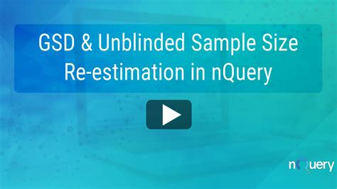 How To Use Nquery Calculate Sample Size And Optimize Your Trials