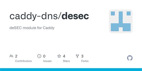Github Caddy Dnsdesec Desec Module For Caddy