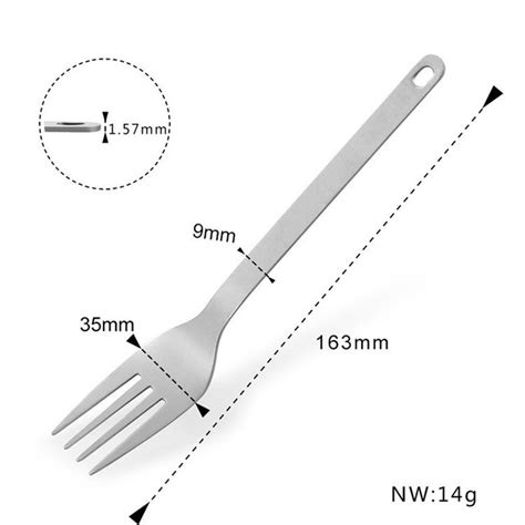 Customized Pure Titanium Fork Suppliers Manufacturers Factory