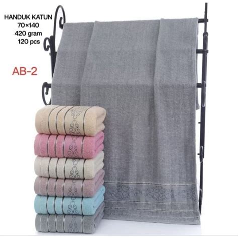 Jual Handuk Katun Dewasa 70x140cm Shopee Indonesia