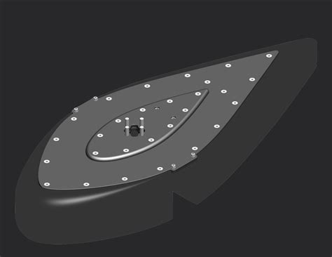 R2sonic 2024 Pod Fairing Universal Sonar Mount