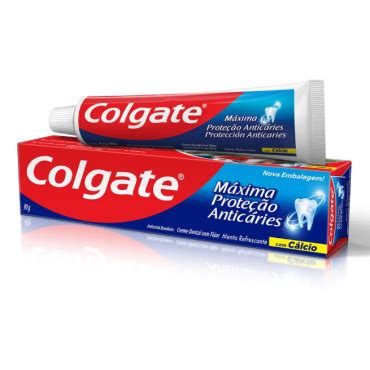 Creme Dental Colgate Máxima Proteção Menta Refrescante 90g