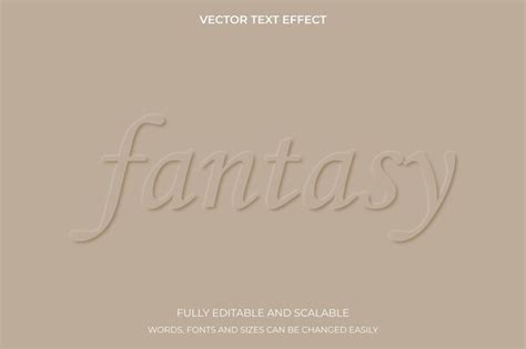 Premium Vector Fantasy 3d Editable Text Effect In Neomorphic