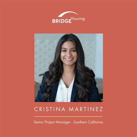 Cristina Martinez On Linkedin Im Excited To Be Joining The Bridge