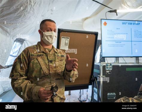 Us Army Capt Sean Gallagher Commander Of B Co 101st Expeditionary