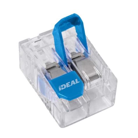 Ideal In Sure Lever Wire Connector 10 Awg 2 Port Box Of 100 30 10l32